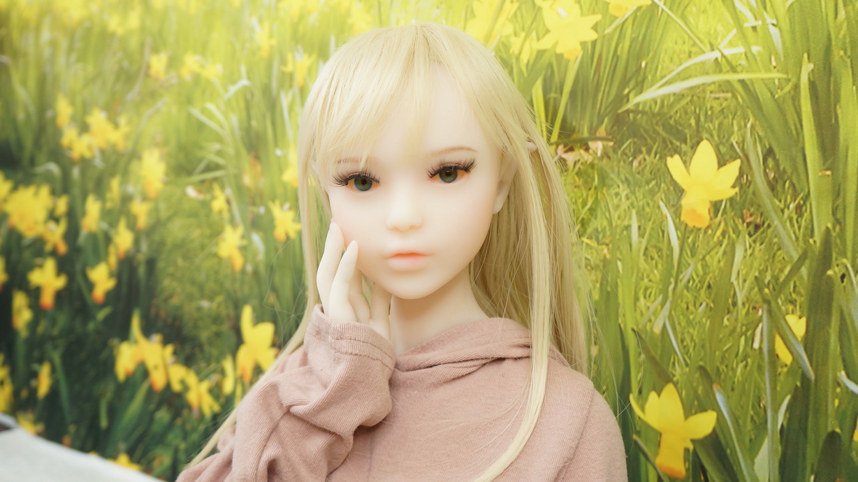 【美品】piperdoll Phoebe 80cm Mini Elf シームレス 中空胸 自立加工 新骨格 肌色 ホワイト 中古リアル